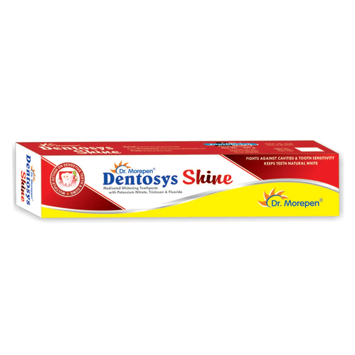 Buy Dr. Morepen Dentosys Shine Toothpaste – Oralkart