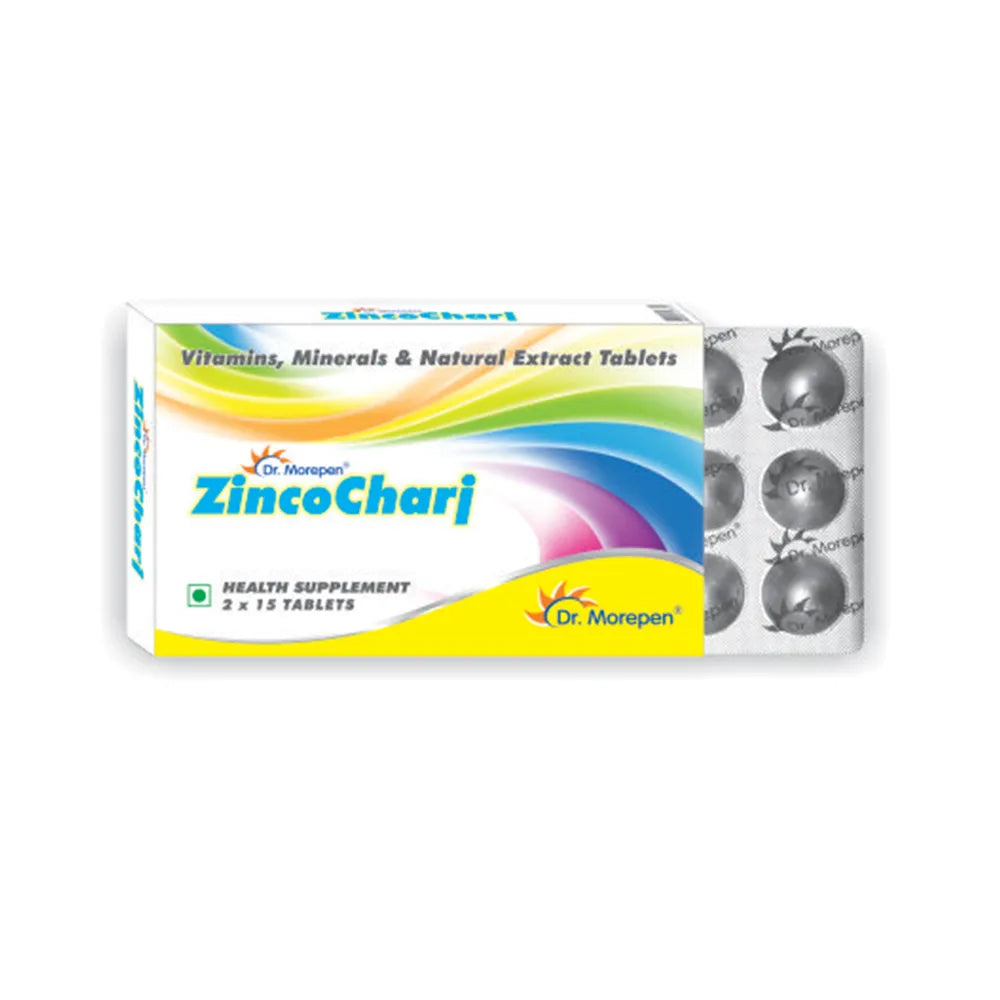Buy Dr. Morepen Zincocharj Tablets – Oralkart