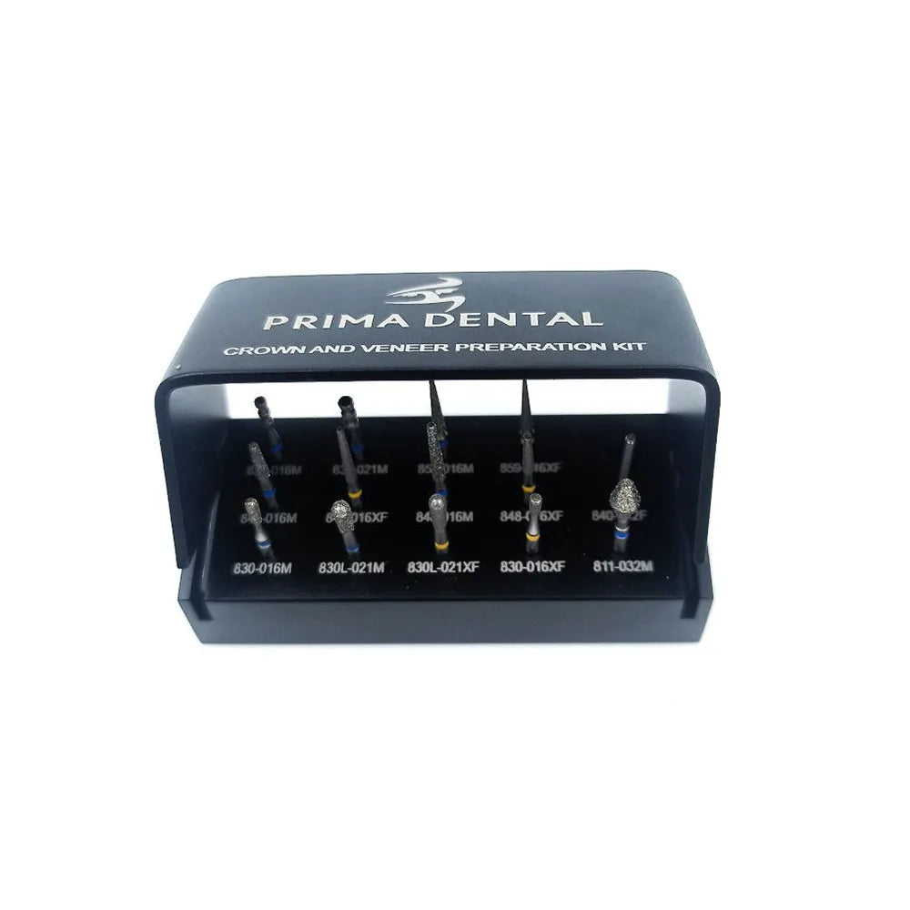 Buy Prima Dental Diamond Bur Crown & Veneer Preparation Kit – Oralkart
