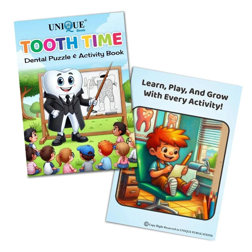 Buy Unique Dents Pedo Dental Activity Book DB002 – Oralkart