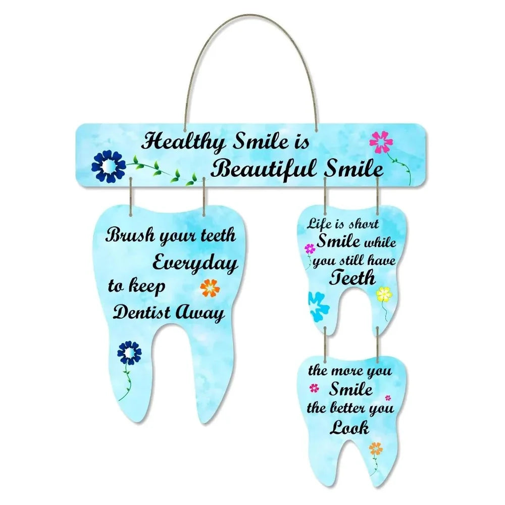 Buy Unique Dents Tooth Shaped Acrylic Wall Decor WD001 – Oralkart