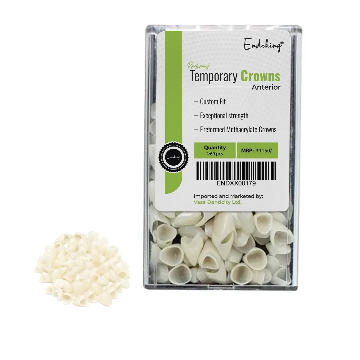 Buy Endoking Preformed Temporary Crowns – Oralkart